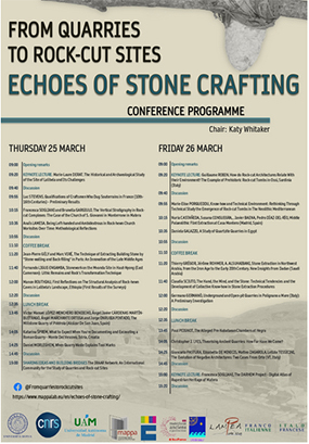 From quarries to rock-cut site echoes of stones crafting - Orient ...