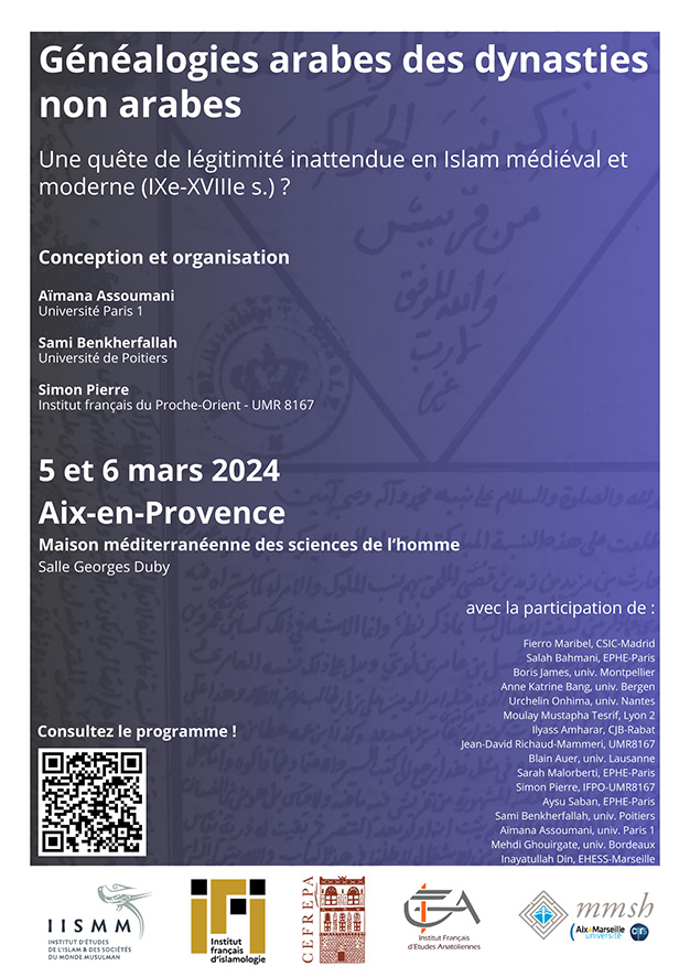 Généalogies arabes - Orient Méditerranée